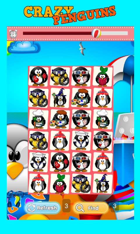 Crazy Penguins Matching Game - App on Amazon Appstore