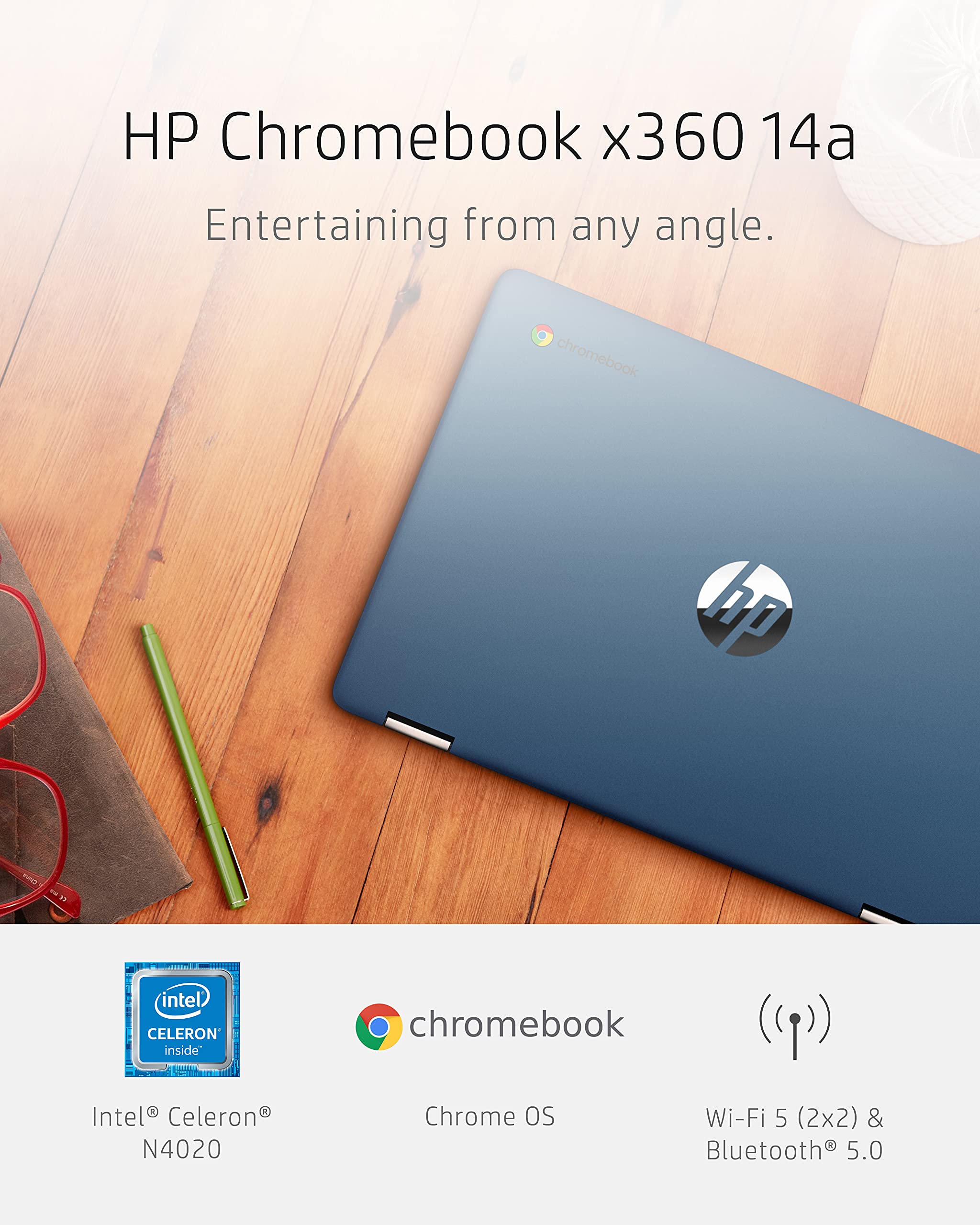 Portátil HP Chromebook 360 14...B099NXF9S4 | Encarguelo.com