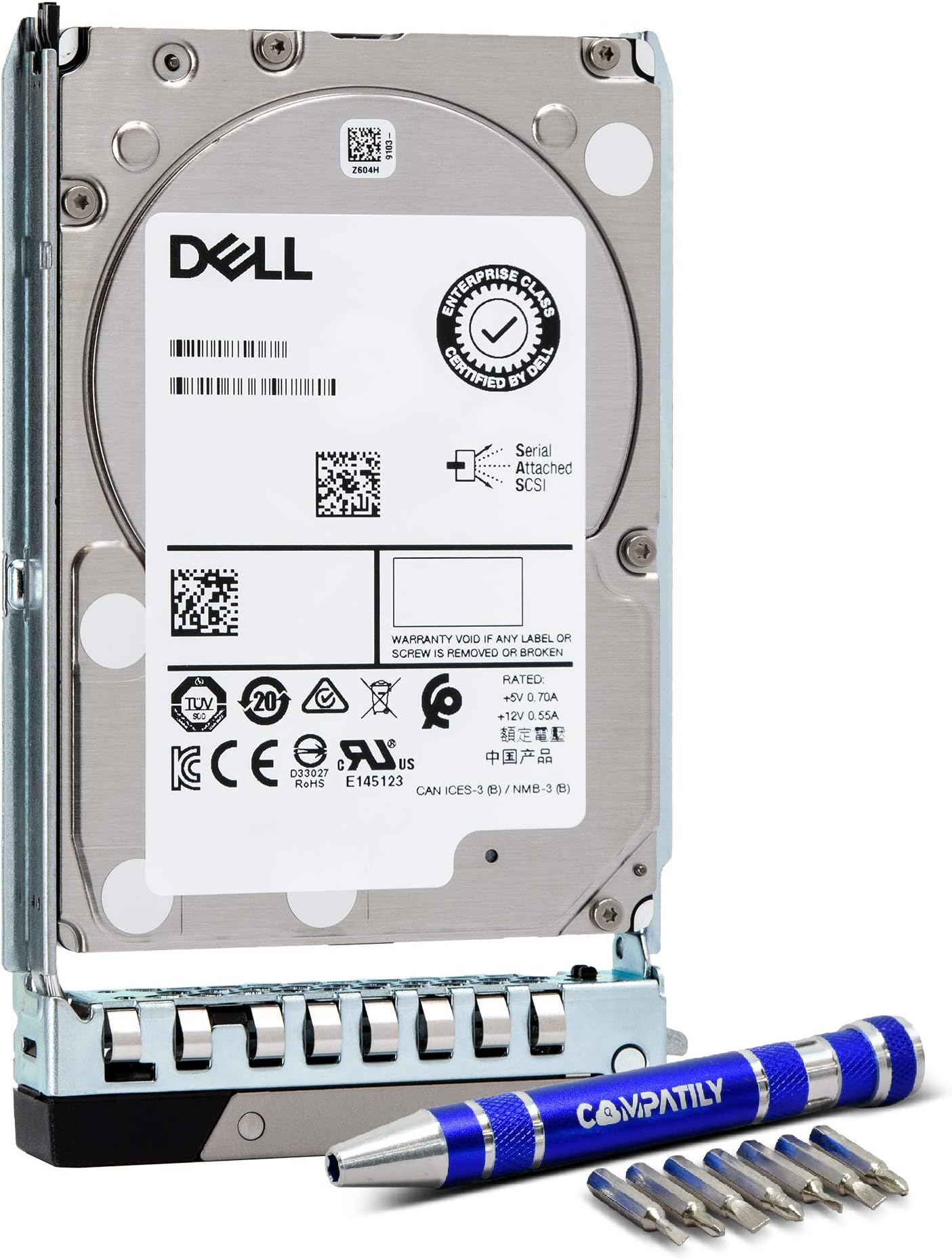Amazon.com: Dell 400-AVHG 2.4TB 10K SAS 2.5-Inch SED PowerEdge ...