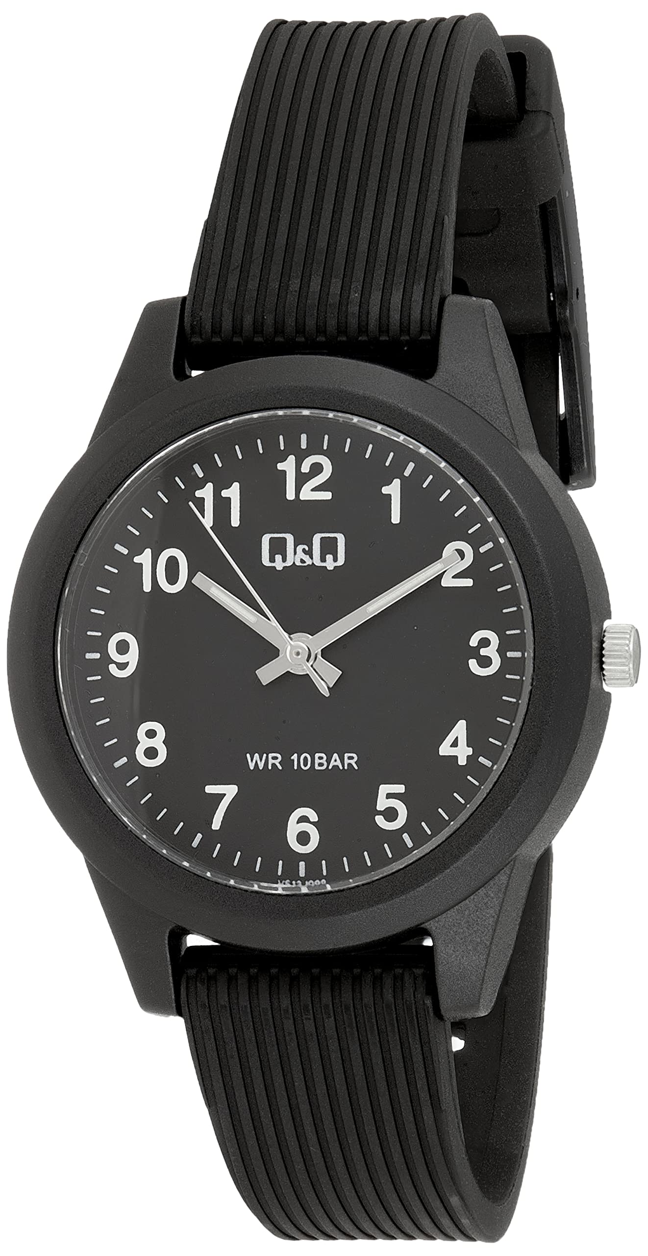 Q&Q Black Rubber Strap VS13J002Y, Mens: Buy Online at Best Price in Egypt - Souq is now Amazon.eg