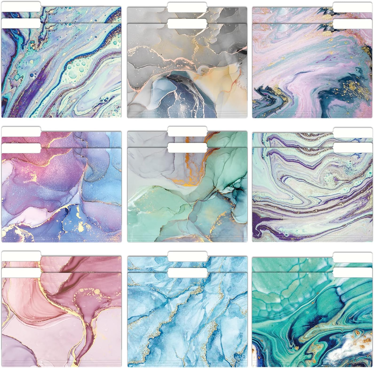 Amazon.com : EOOUT 18 Pack Decorative File Folders Cute File Folders ...