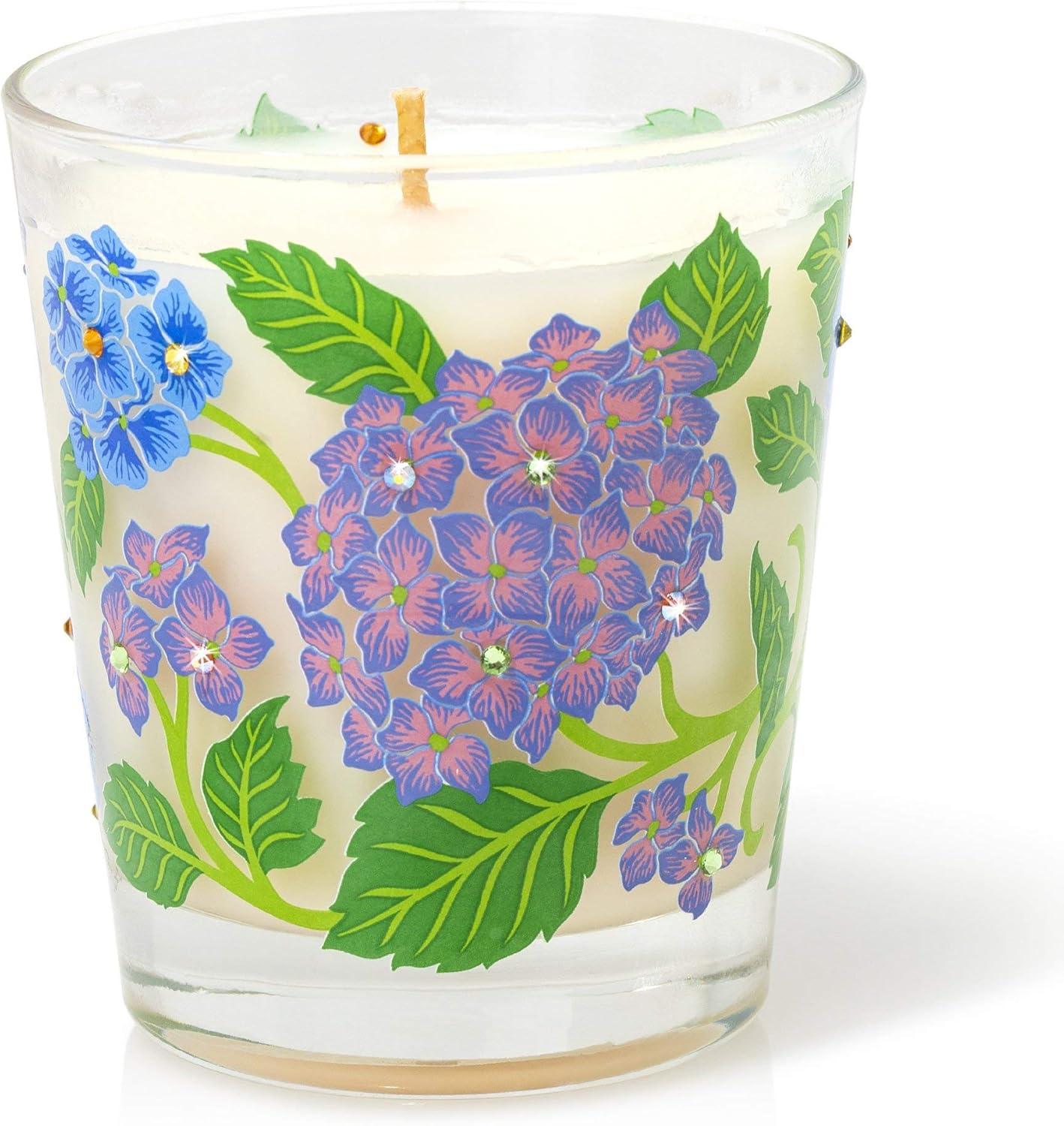 Amazon.com: Jay Strongwater Hydrangea Votive Candle : Home & Kitchen