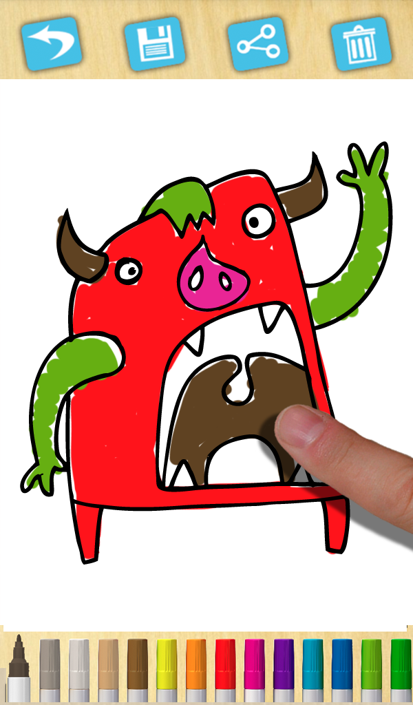 Painting monsters - App on Amazon Appstore