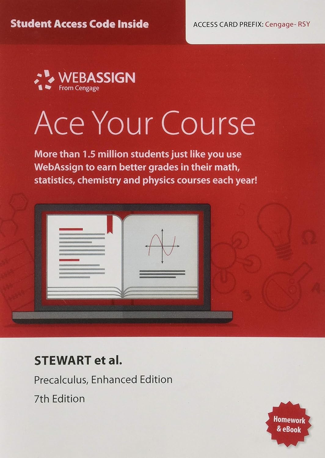 WebAssign Printed Access Card for Stewart/Redlin/Watson's Precalculus, Enhanced Edition, 7th ...