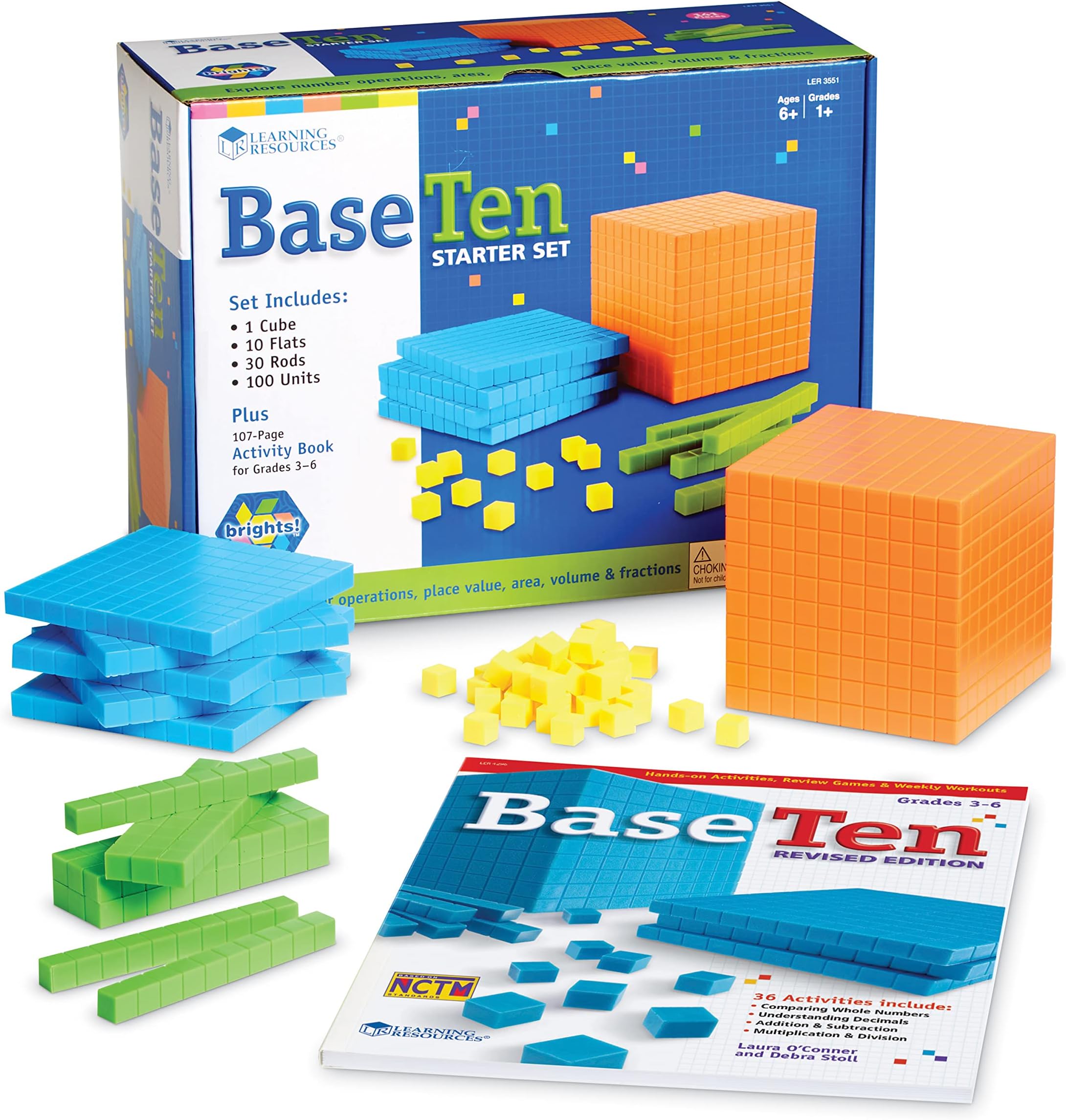 Learning Resources Brights Base 10 Starter Set : Amazon.ca: Office Products