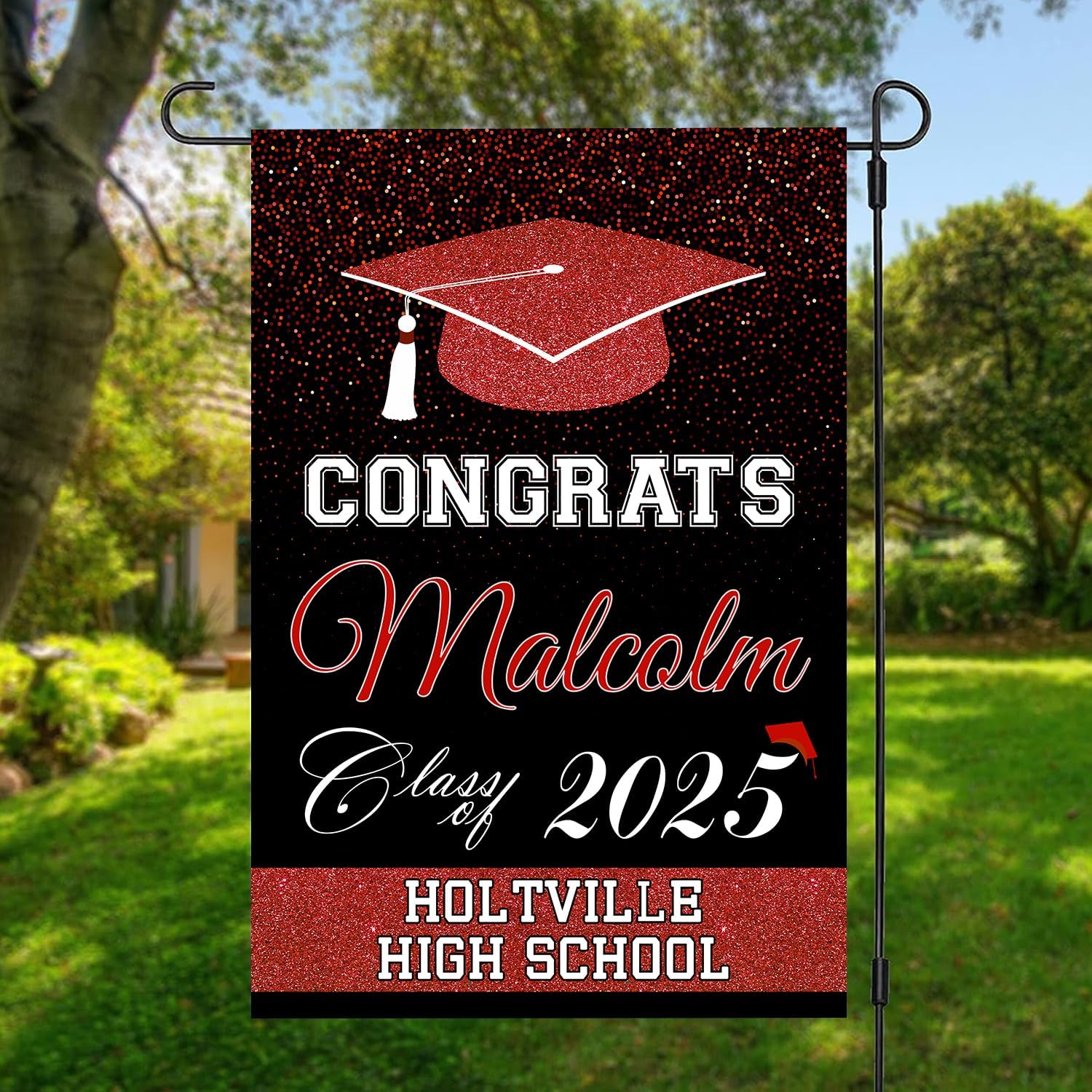 Amazon.com : Graduation Garden Flag 2025, Senior Garden Flag 2025 ...