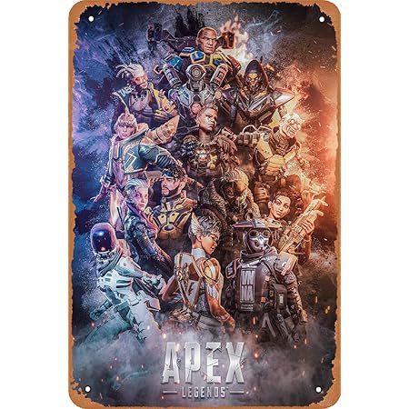 Amazon.com: Apex Legends Octane Cutout Character Poster Metal Print ...