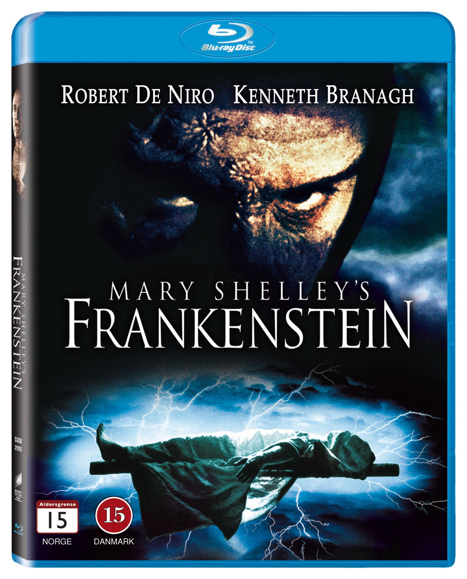 Amazon.com: Mary Shelley's Frankenstein (1994) [ Blu-Ray, Reg.A/B/C ...