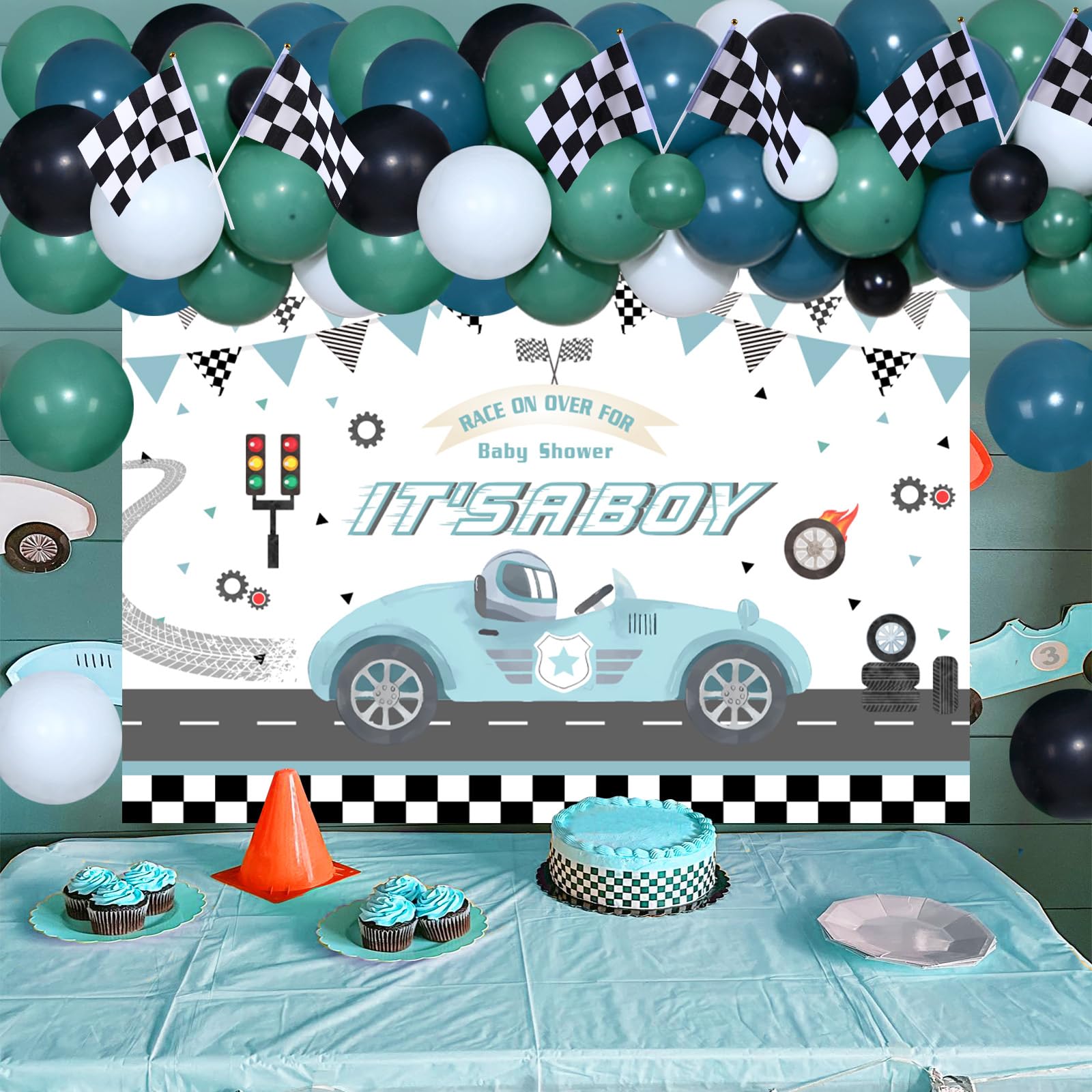 Race Car Baby Shower Ideas