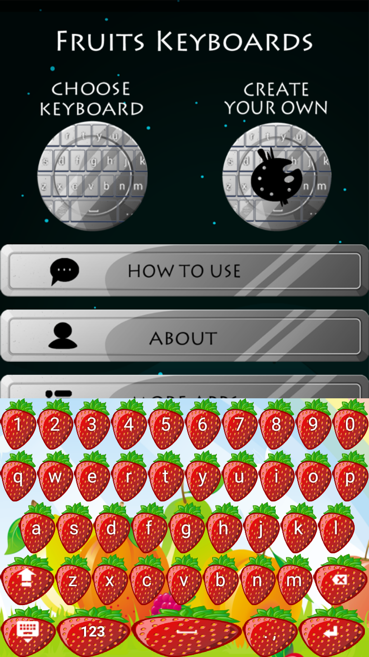 Fruits Keyboards - App on Amazon Appstore