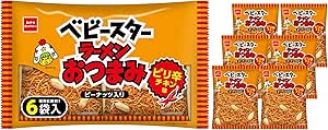 Amazon.co.jp: 【公式】ベビースター ラーメンおつまみ ピリ辛チキン味6袋入 138g×15袋 おやつカンパニー スナック菓子 ラーメンスナック おつまみ おやつ ローリング ...