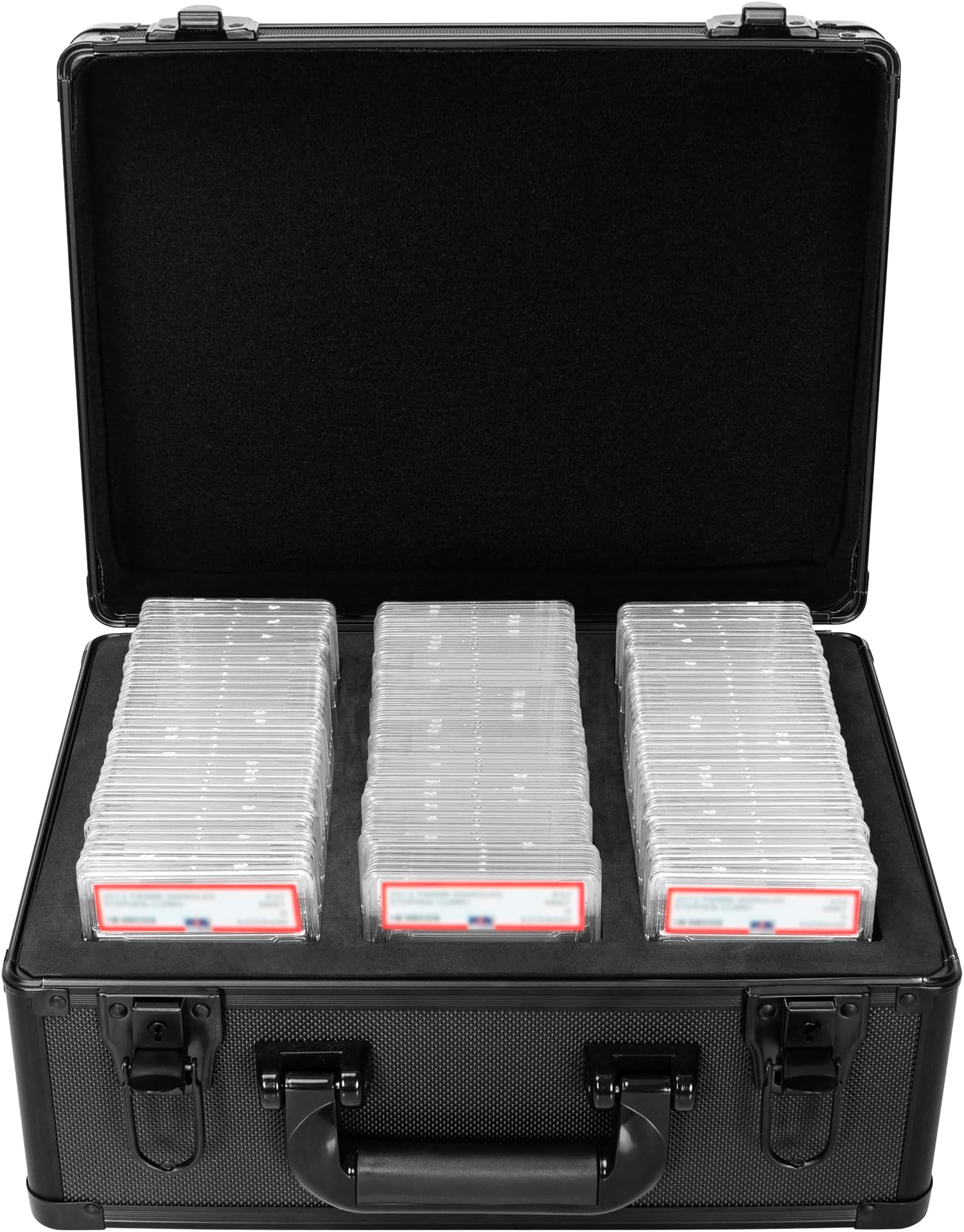 Amazon.com: Graded Card Storage Box 4 Slots,Trading Sports Card Storage ...