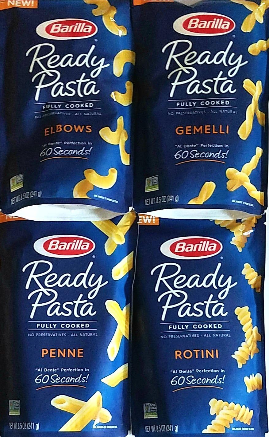 Amazon.com: Barilla Ready Pasta, Rotini, 8.5 Ounce (Pack of 6) : Books
