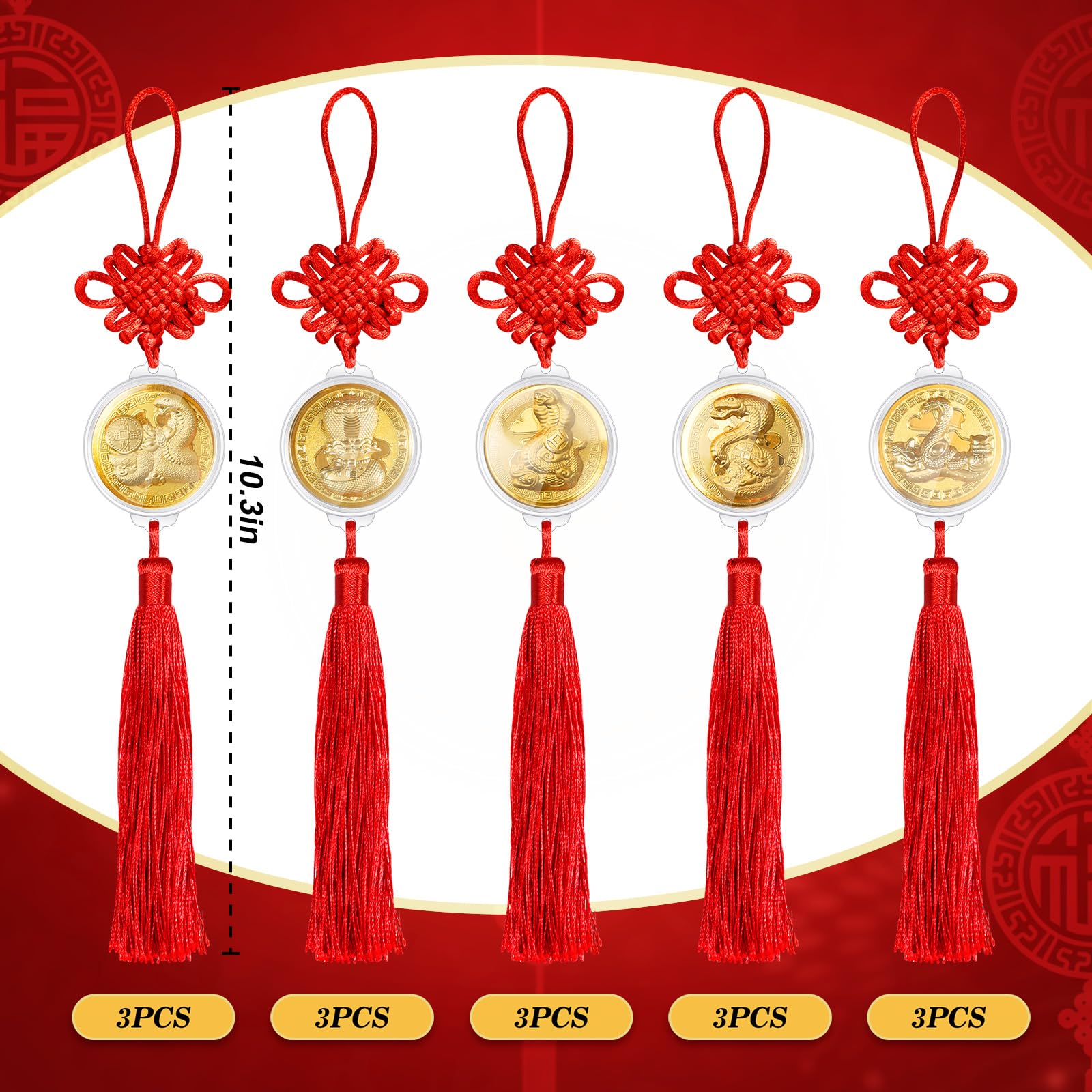 Vietnamese Good Luck Charms Chinese New Year Tassels Ornaments Best