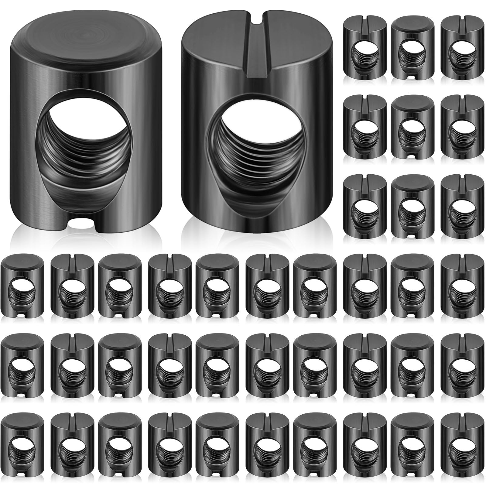 Steel Dowel Furniture Parts M6 X 60mm Bronze Furniture Connector Bolts ...