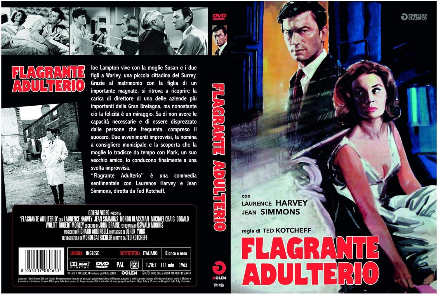 Dvd - Flagrante Adulterio (1 DVD): Amazon.co.uk: Jean Simmons, Michael ...