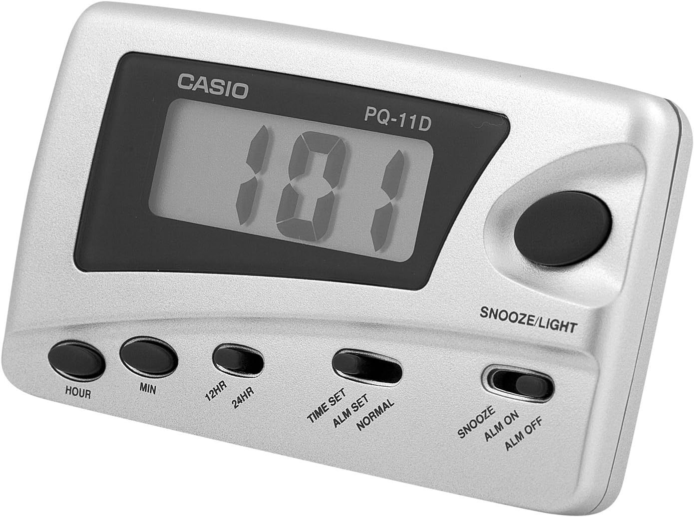 Amazon.com: Casio Digital Traveler's Alarm Clock Snooze LED #PQ-11D ...