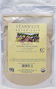 Amazon.com: Starwest Botanicals Organic Stone Root Powder, 4 Ounces ...