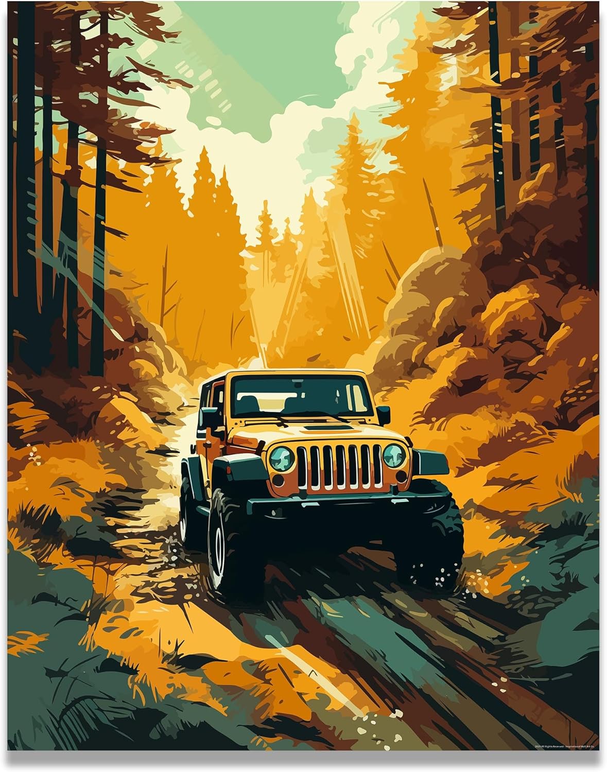 Amazon.com: Inspirational Wall Art Co. - Propel | 2021 Jeep Wrangler ...