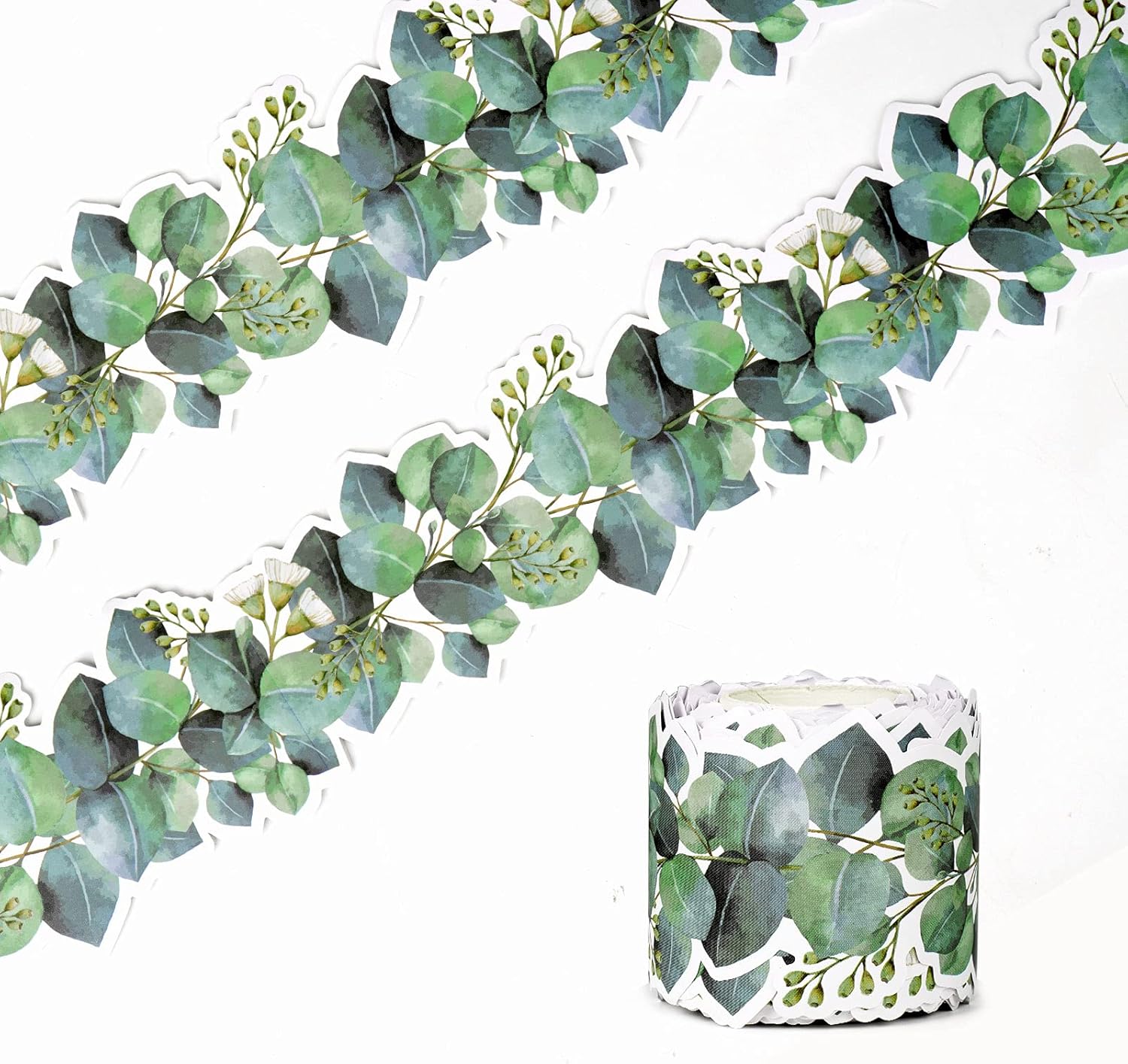 49ft Eucalyptus Die-Cut Border Trim Bulletin Board Classroom Border ...