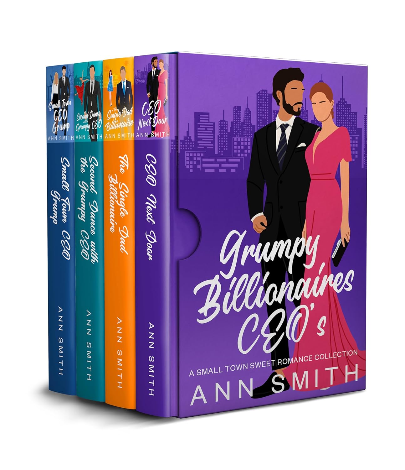Grumpy Billionaires CEO's: A Small Town Clean Romance Collection eBook ...