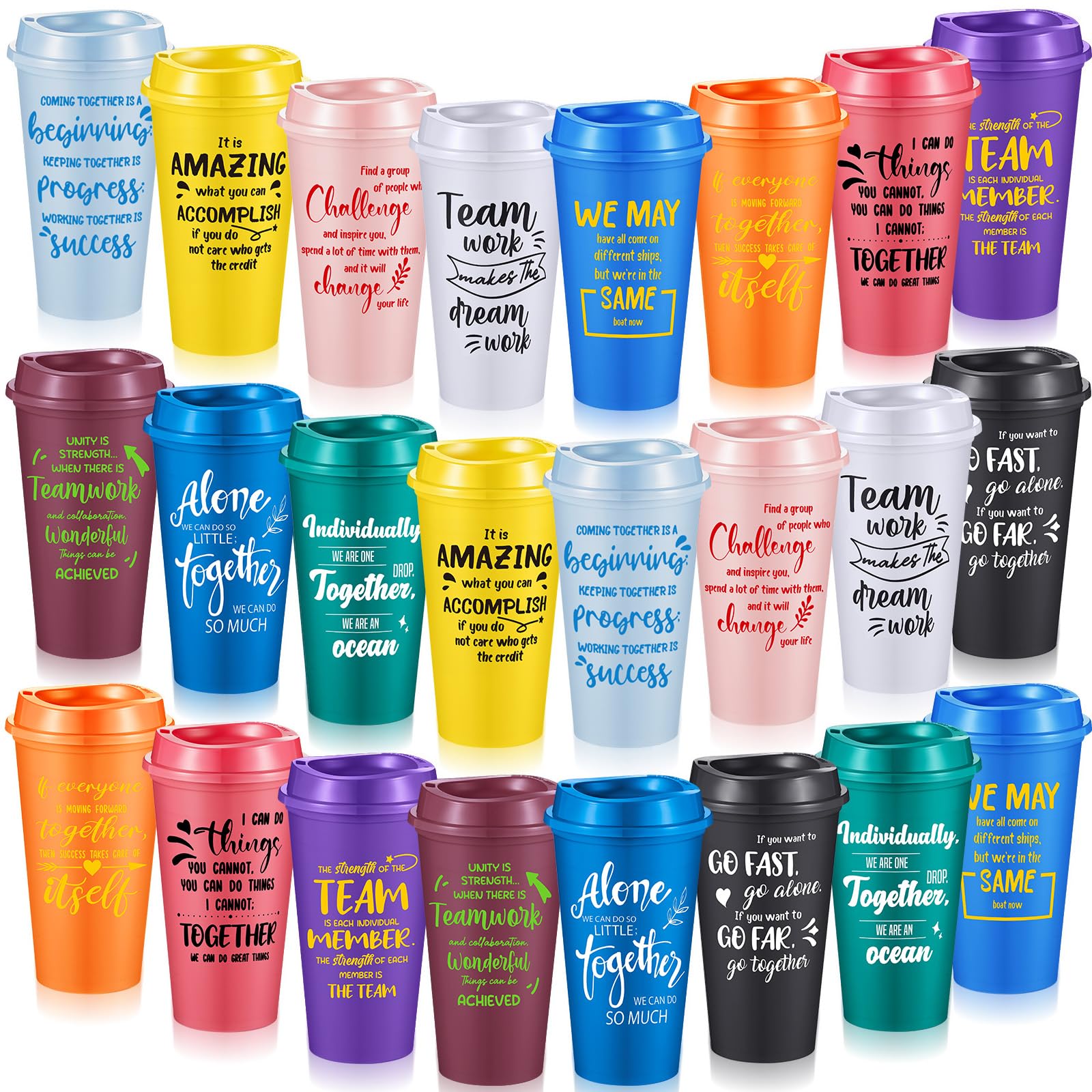 Amazon.com | FillTouch 24 Pcs Employee Appreciation Cups Appreciation ...