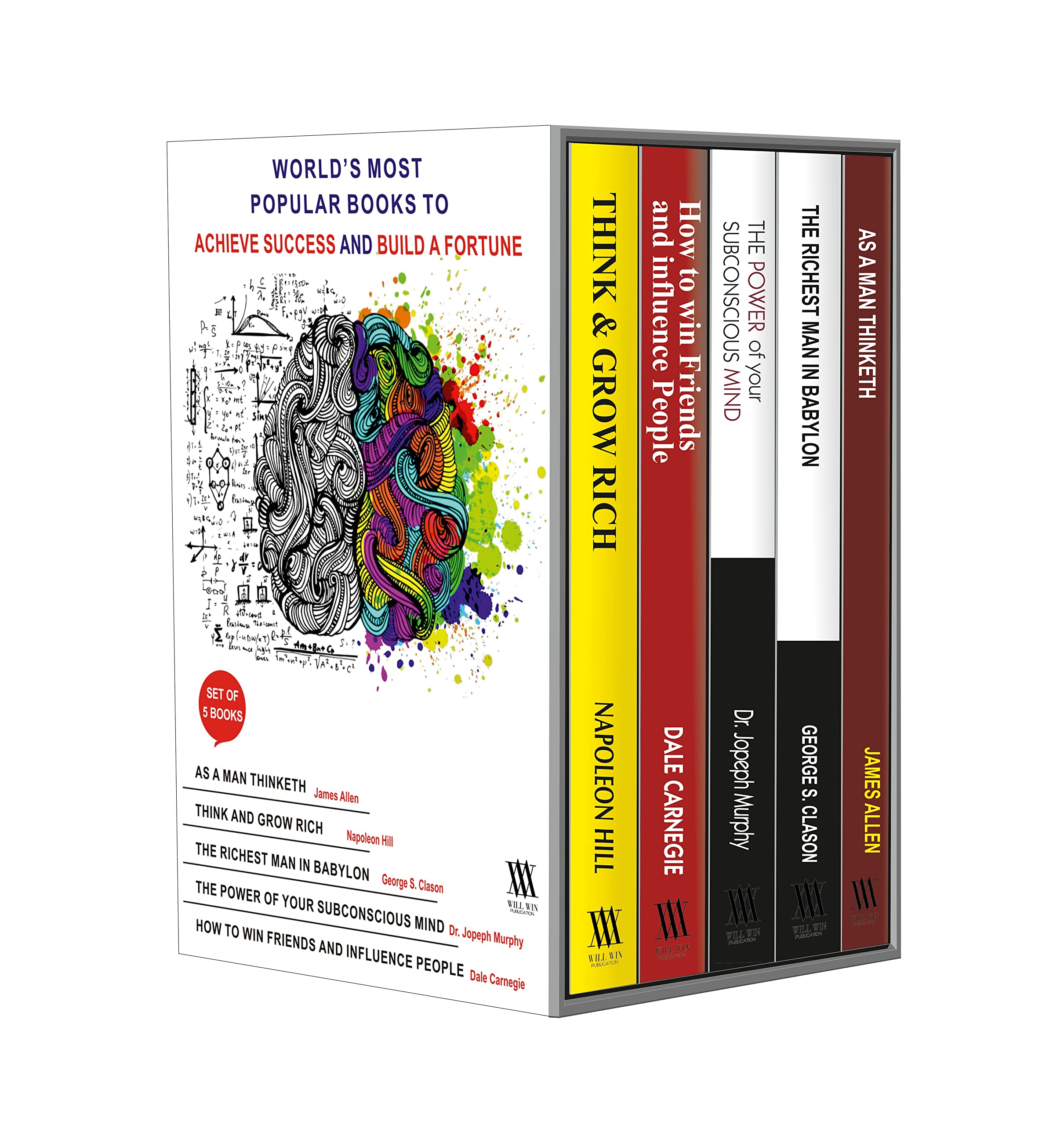 World’s Greatest Books For Personal Growth & Wealth (Set of 5 Books ...