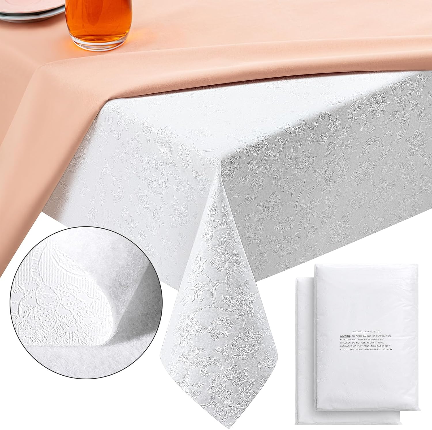 Amazon.com: VitalCozy 2 Pack Heavy Duty Table Pad, Waterproof Cushioned ...