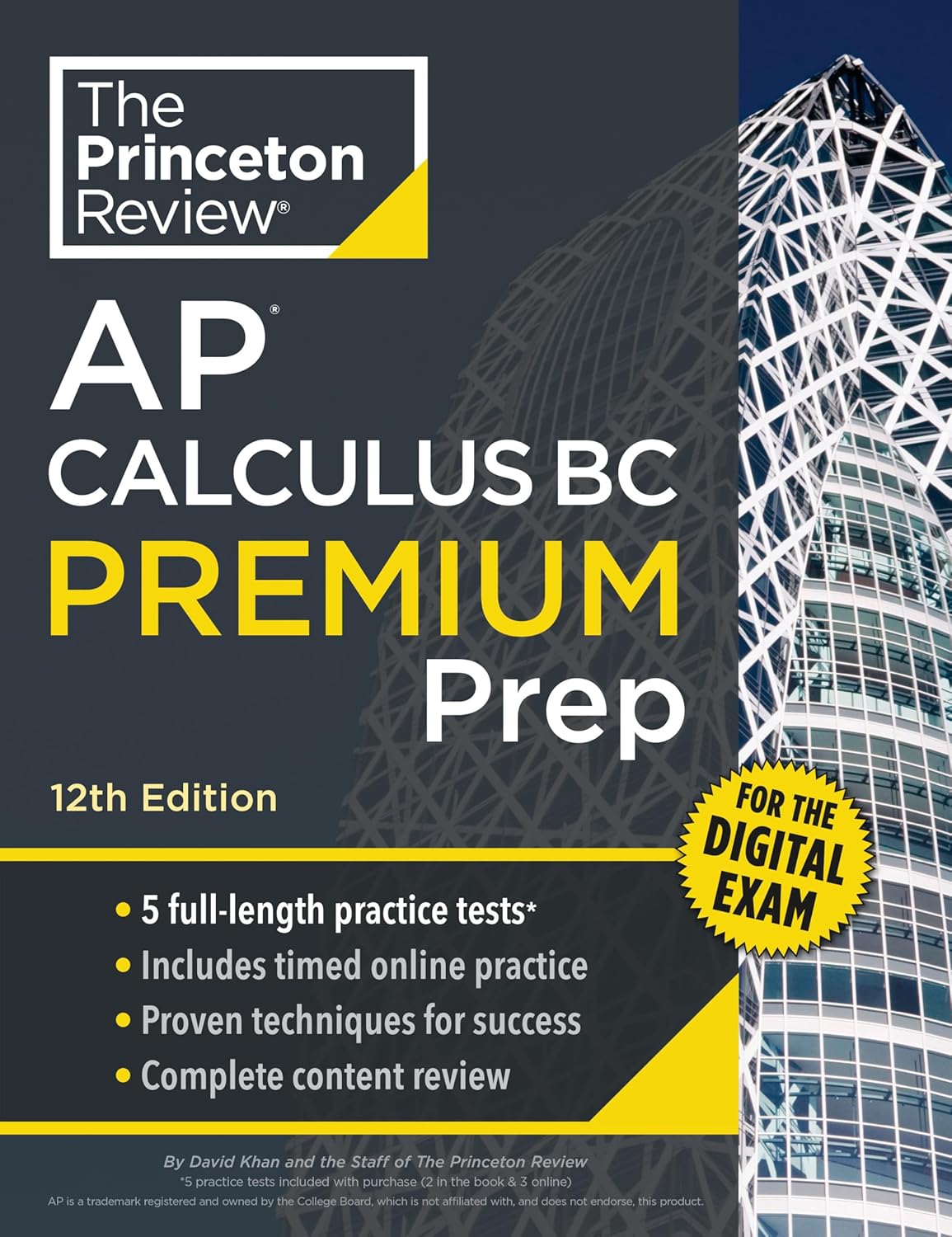 Princeton Review AP Calculus BC Premium Prep, 12th Edition: 5 Practice ...