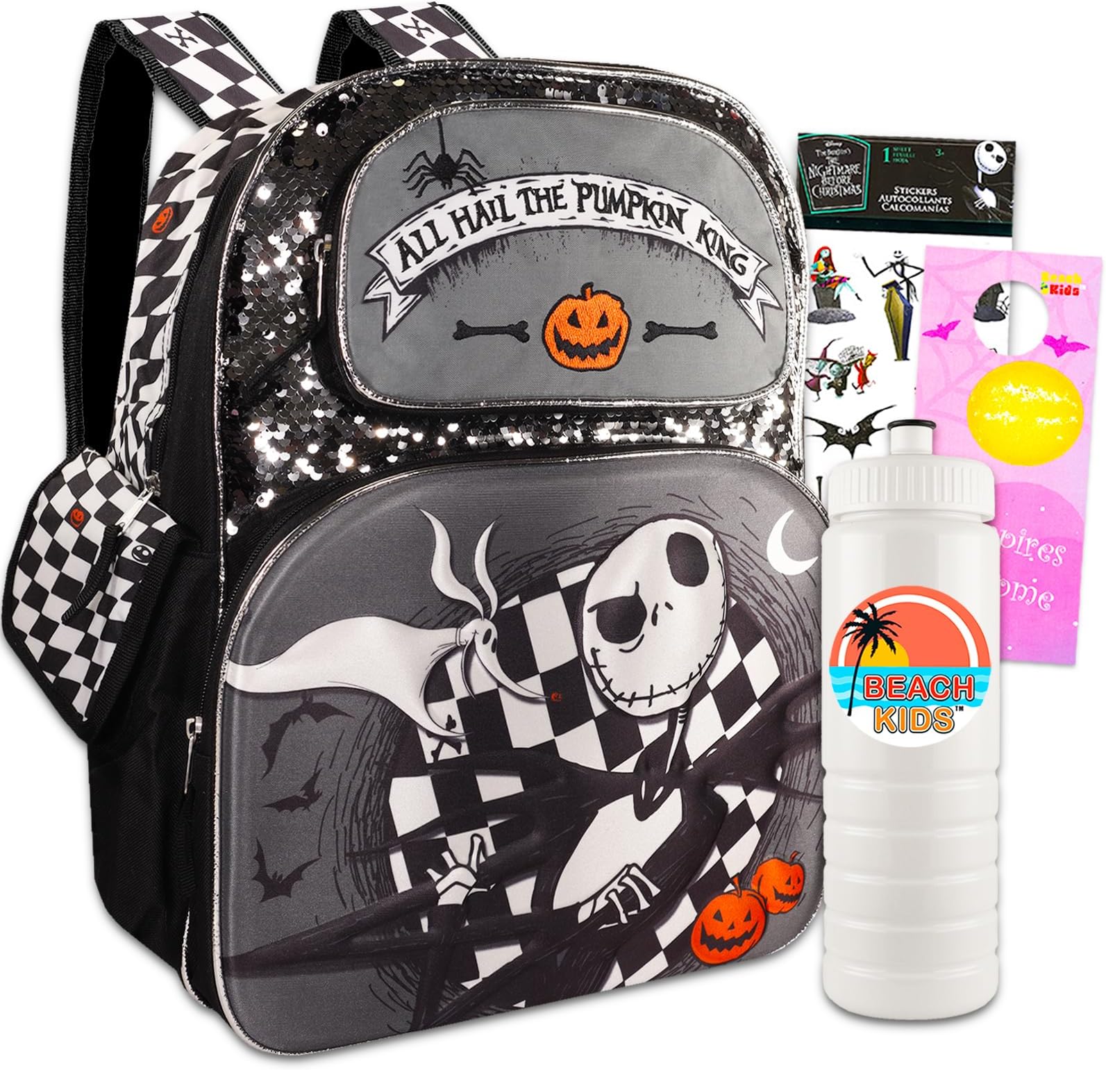 Amazon.com | Disney Nightmare Before Christmas Backpack for Kids ...