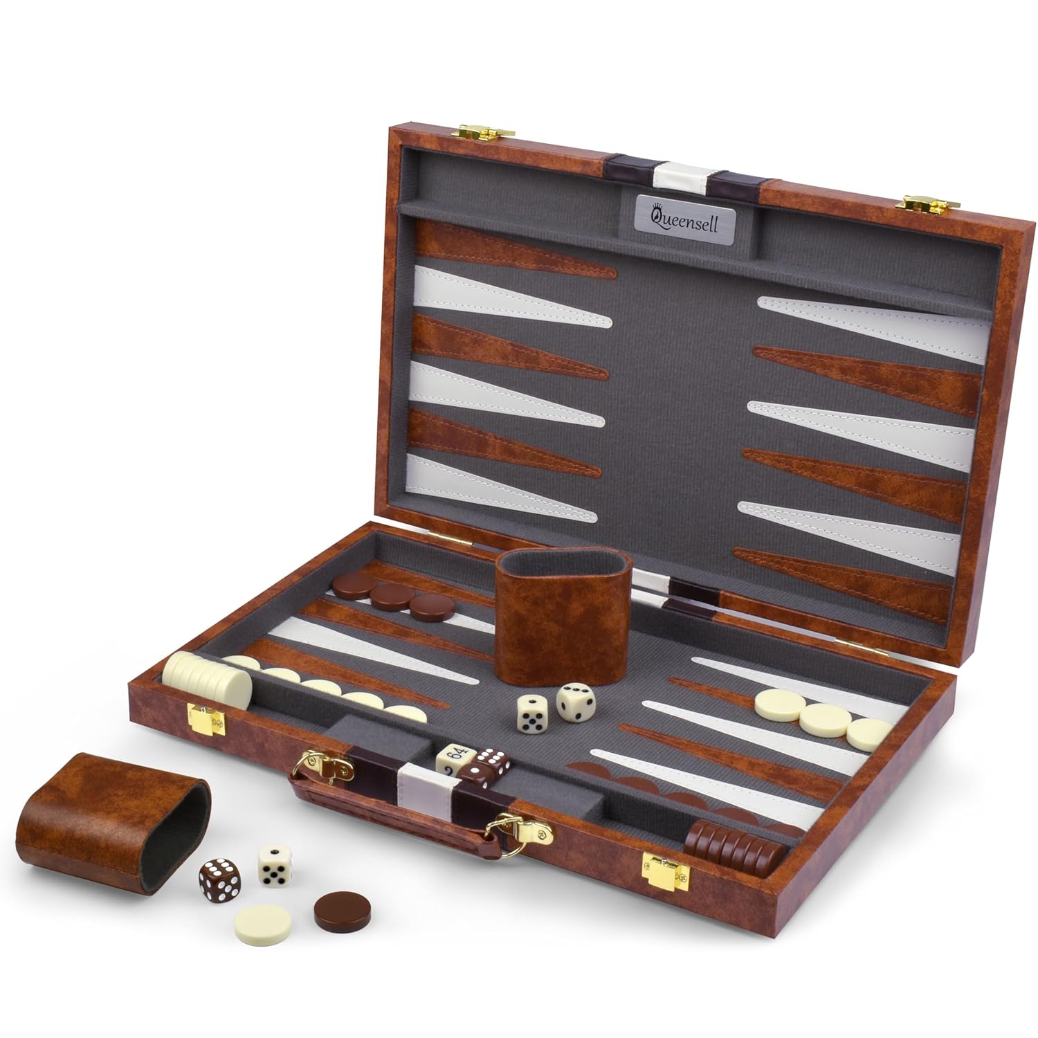 Buy Backgammon Sets for Adults - Premium Backgammon Board Game with ...