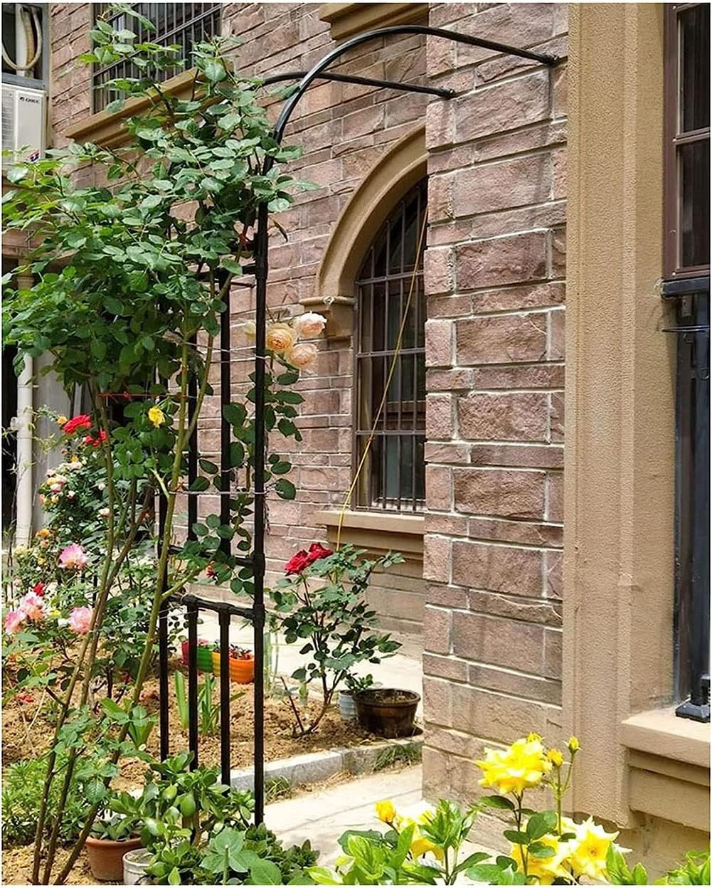 Metall-Halbbogen Gartenbogen, Rosenbogen, Torbogen, Rankgitter, für ...