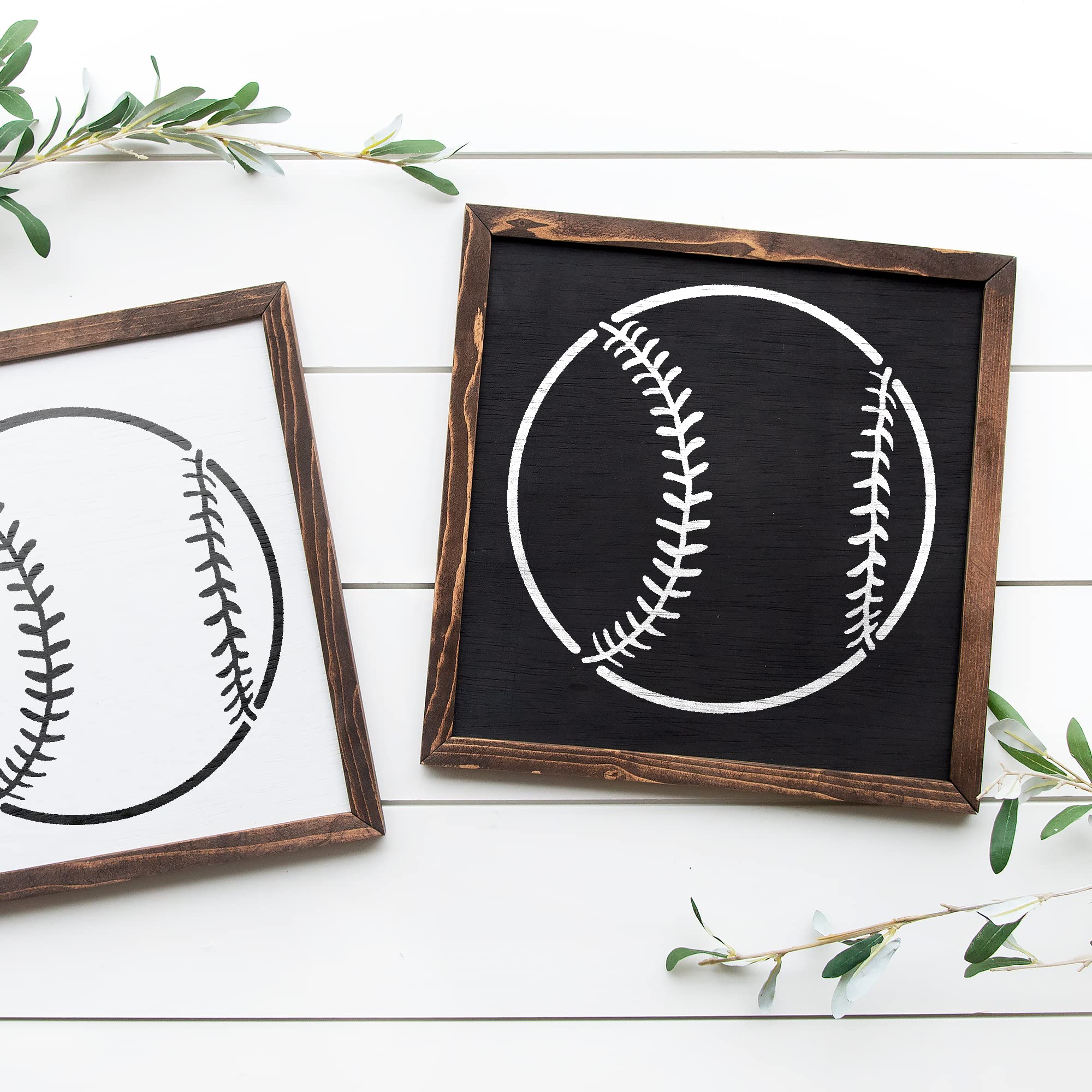 Printable Baseball Stencil Baseball Stencil | Etsy