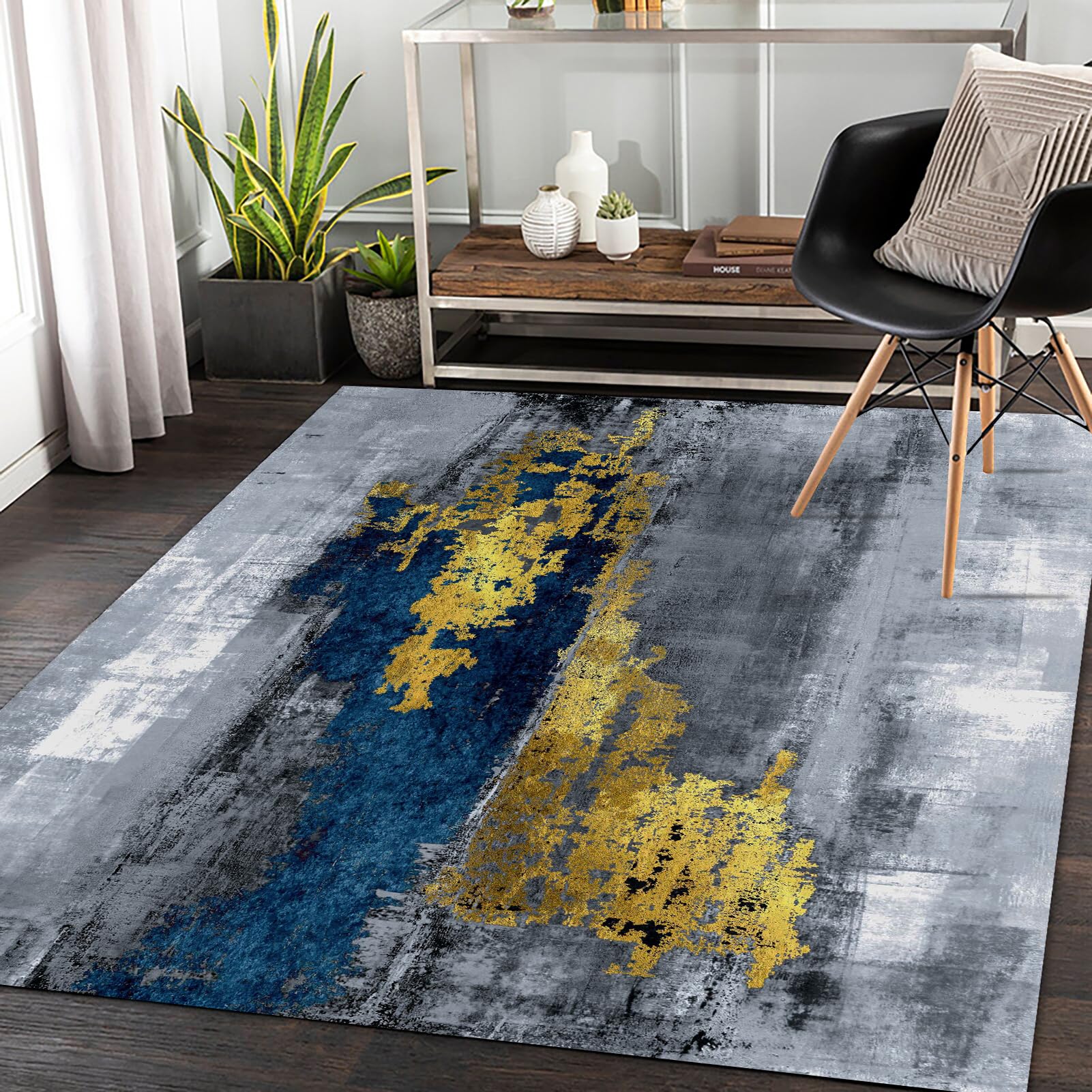 Amazon.com: JHIQYVA 4x6 Feet Area Rug Living Room Rug,Ideal for Bedroom ...