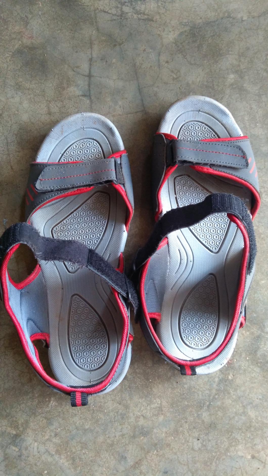 Lotto Men Sports Sandals Grey/Red 7 UK/India (41 EU) (GT8130-7/GV7150 ...
