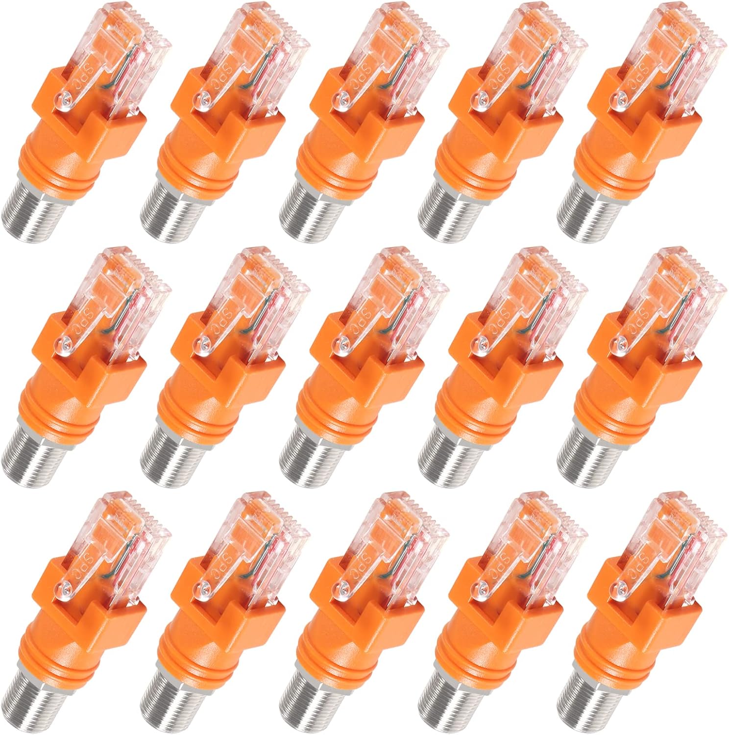 Amazon.com: RF to RJ45 Converter Adapter F-Type Connector RF Female to ...