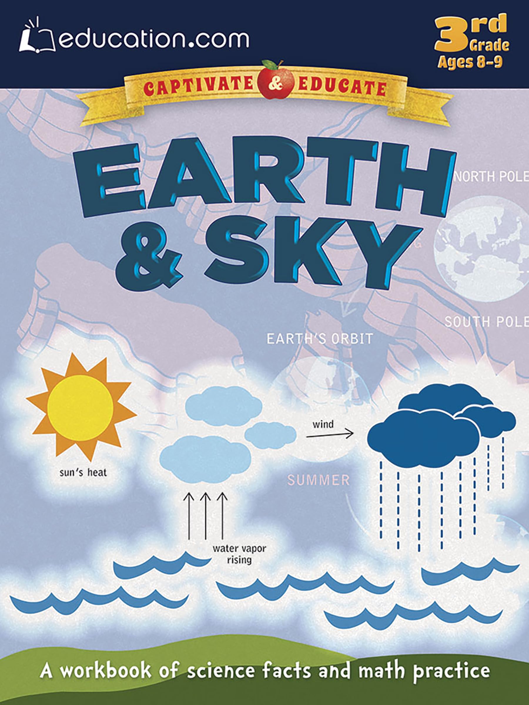 Earth & Sky: A workbook of science facts and math practice (Dover ...