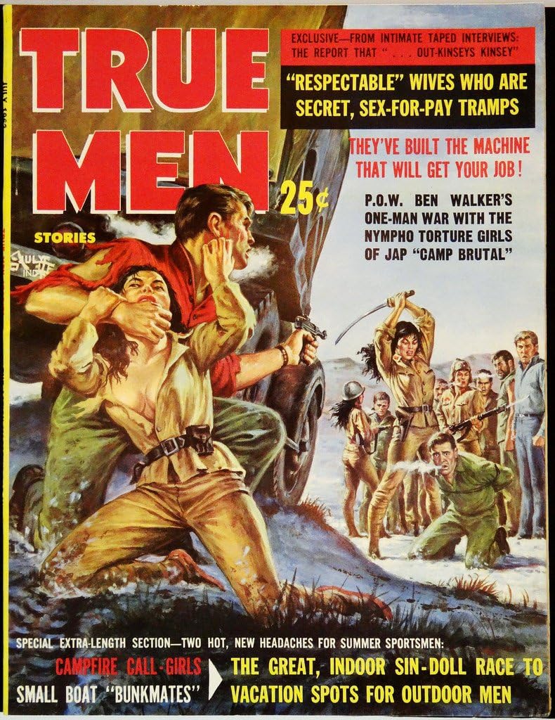 Amazon.com: True Men - Adventure Magazine Cover Art - 24 Trading Cards Set