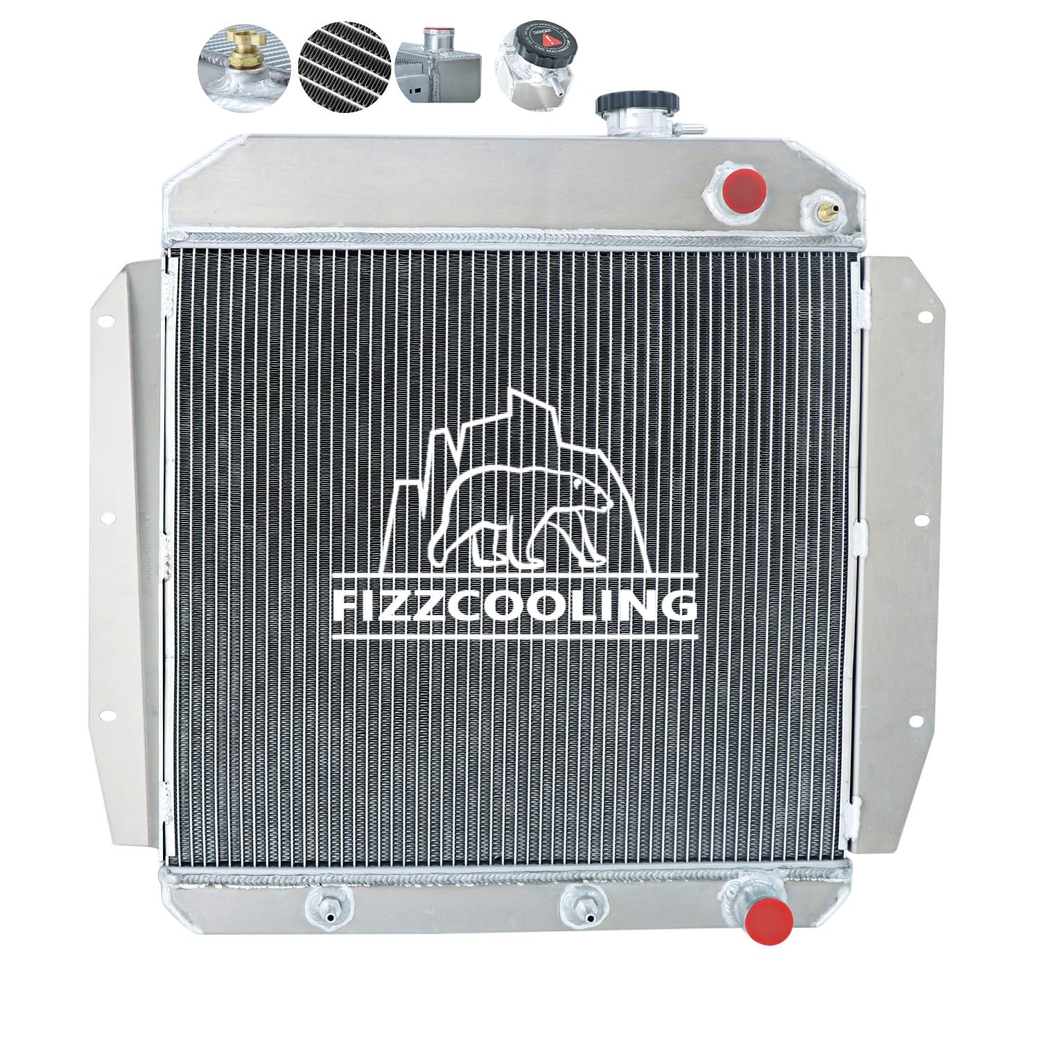 Amazon.com: 4 ROW RADIATOR FOR 1955-1959 1965 1957&1958 CHEVY TRUCK ...