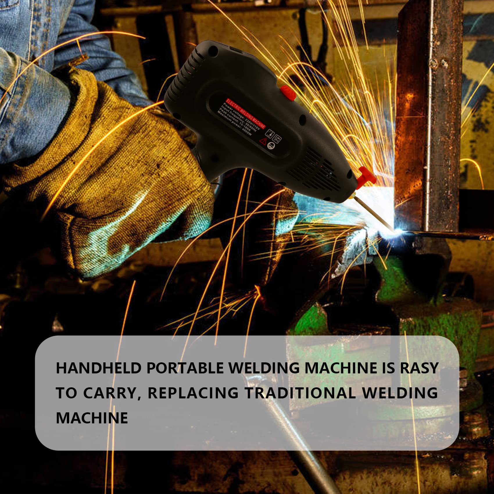 Buy Virego Handheld Welding Machine Gun | Handheld Welder Gun Portable ...