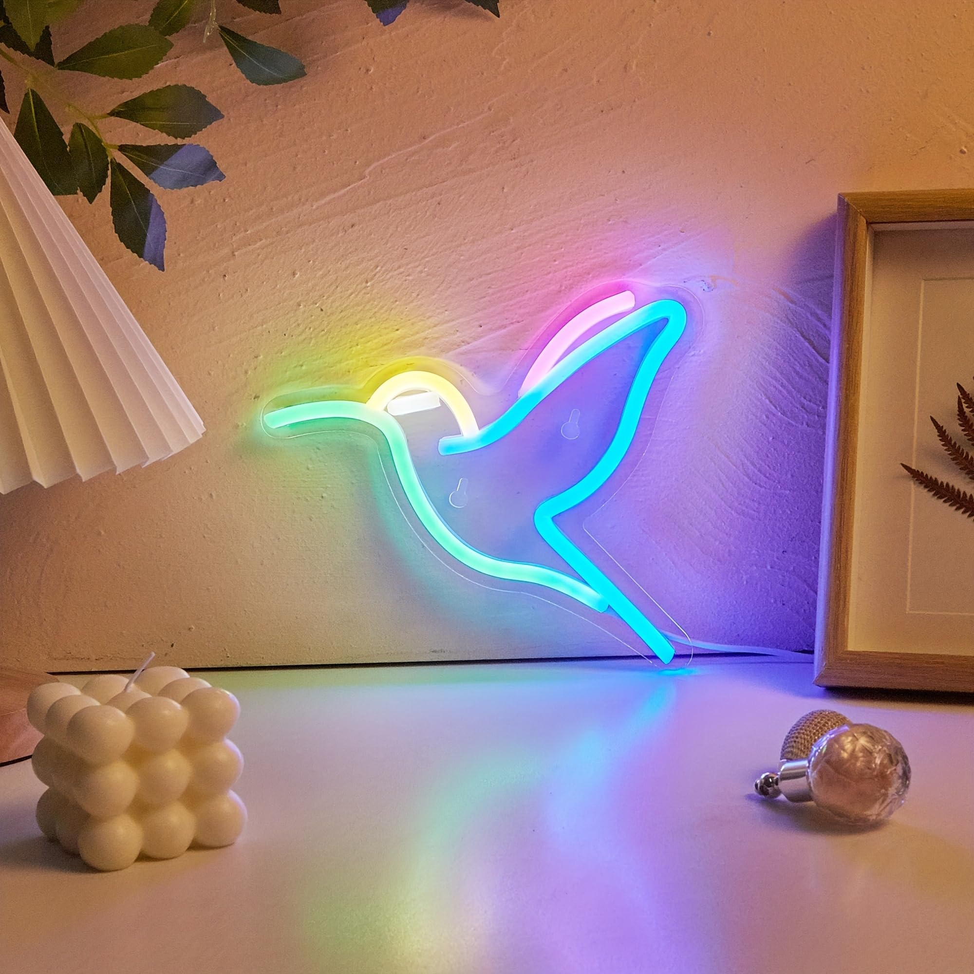 Amazon.com : LED Neon animal Cute Neon Sign, USB Powered Neon Signs ...