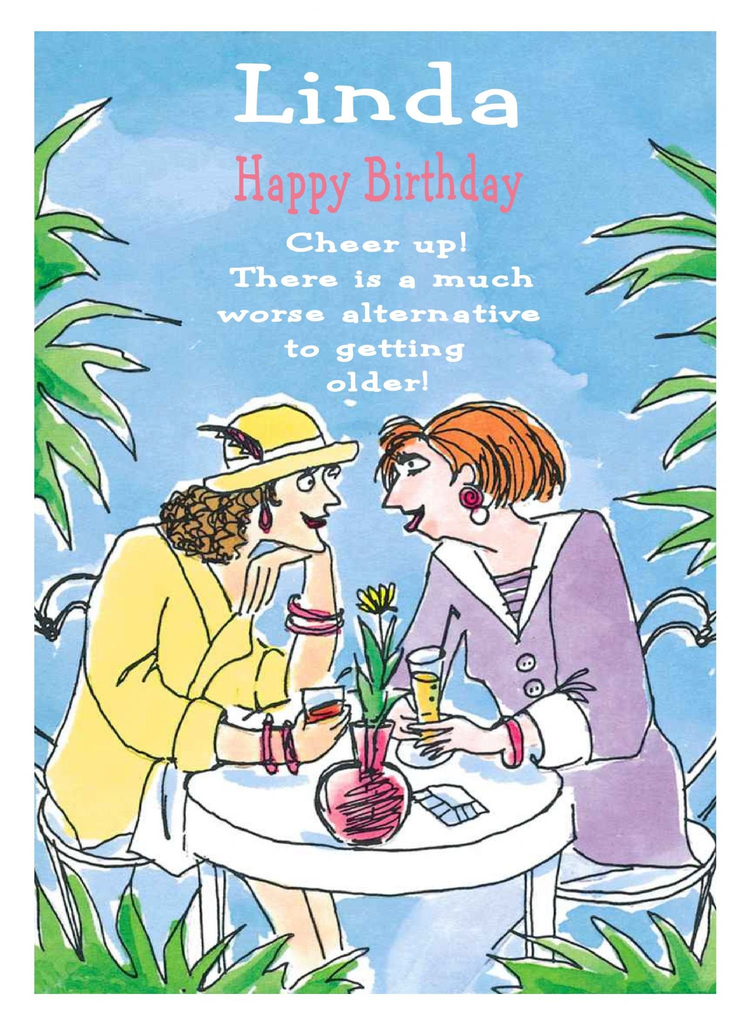 Linda Birthday Card : Amazon.co.uk: Stationery & Office Supplies