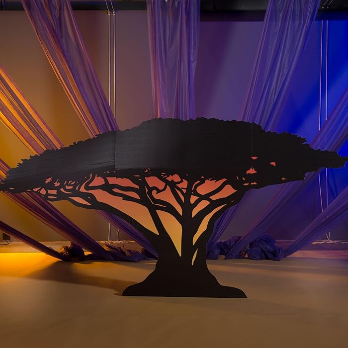 Buy 6 ft. Wild Jungle Safari Dreams Small Tree Silhouette Cardboard ...