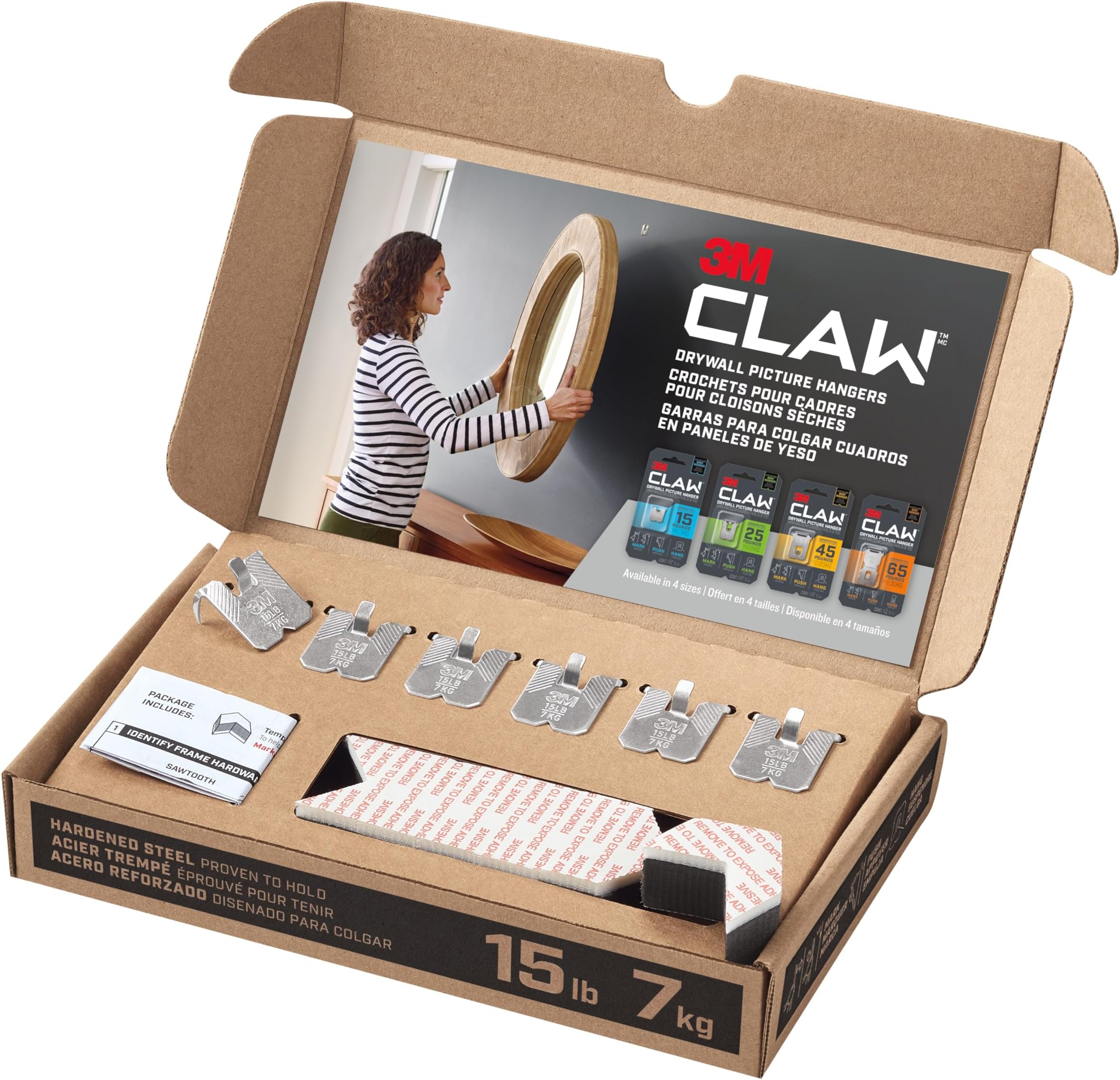 Amazon.com: Monkey Hooks Picture Hangers Home and Office Pack, Gorilla ...