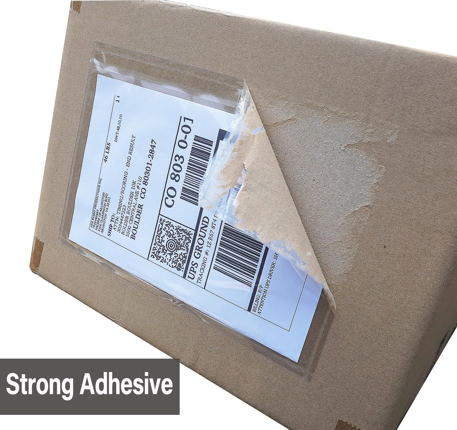 Snapklik.com : (1200 Pack) Clear 9.5 X 6.7 Packing List Envelopes ...