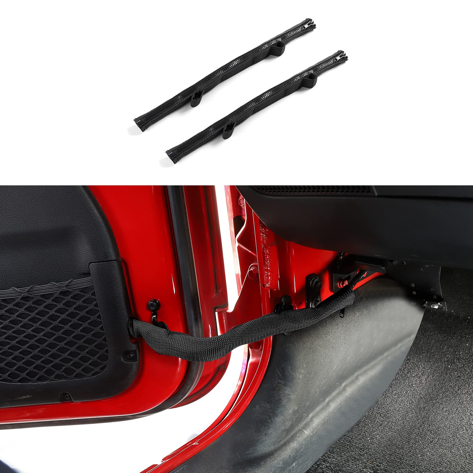 Amazon.com: 2 Pack Door Limiting Straps Compatible with Jeep Wrangler ...