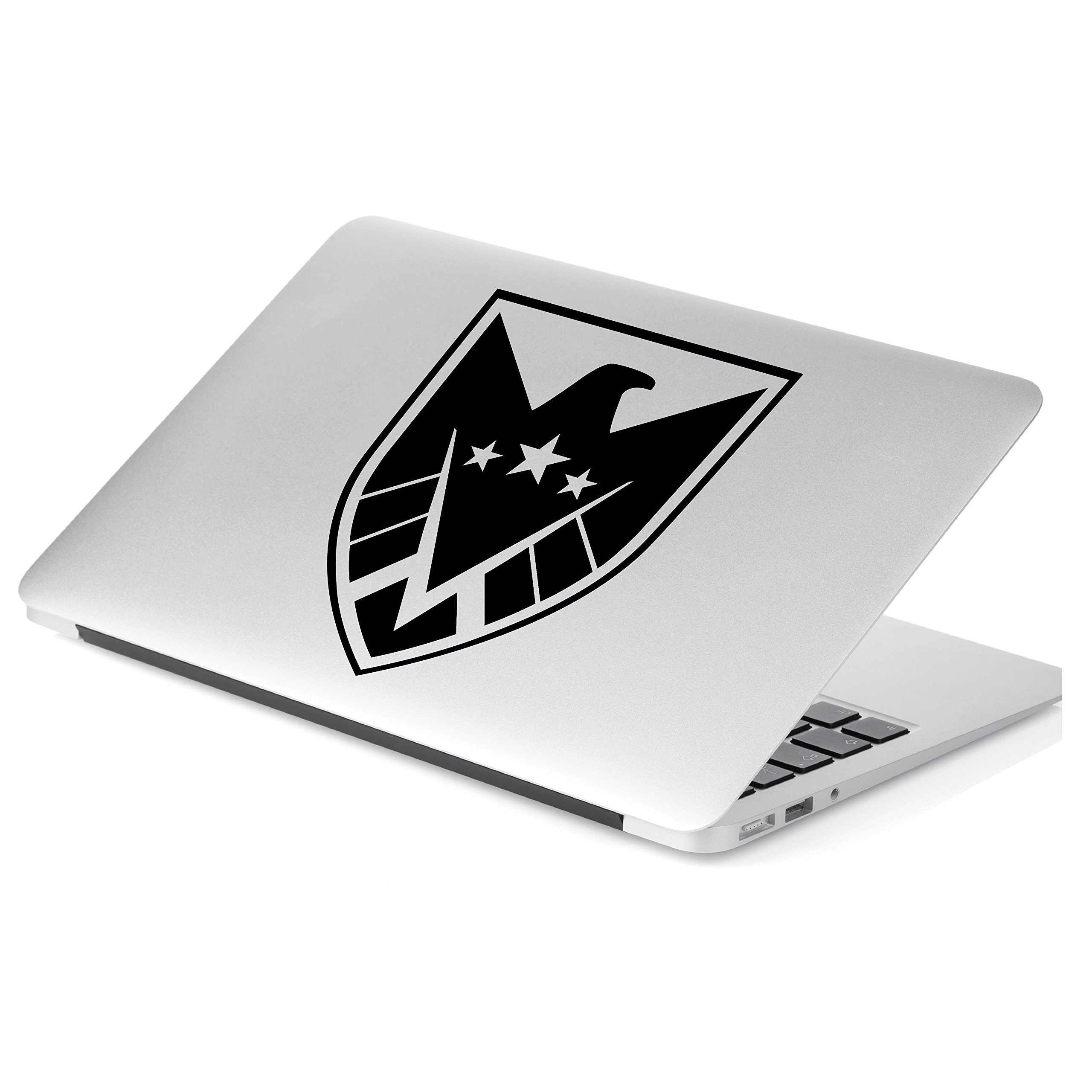 Shield Shield Agent Vinyl Decal Sticker # 831 (4" x 3.2", Black)