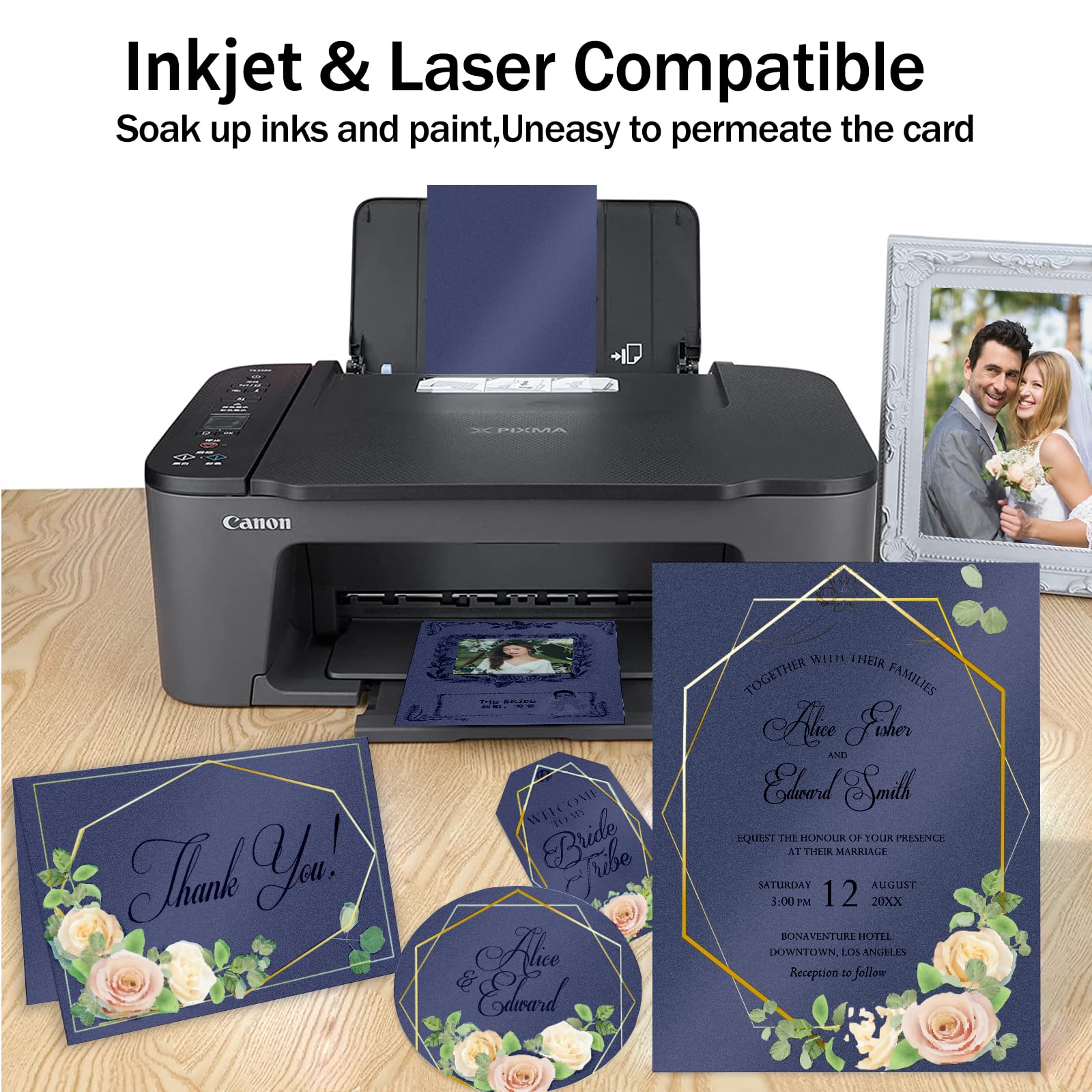 Snapklik.com : Navy Blue Shimmer Cardstock 8.5 X 11 Navy Blue Paper, 24 ...