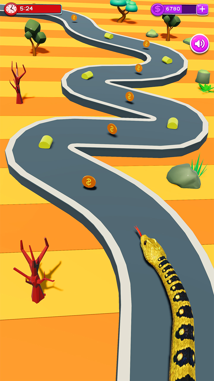 Snake Grow Run 3D - Worm Games Snake Run - App on the Amazon Appstore