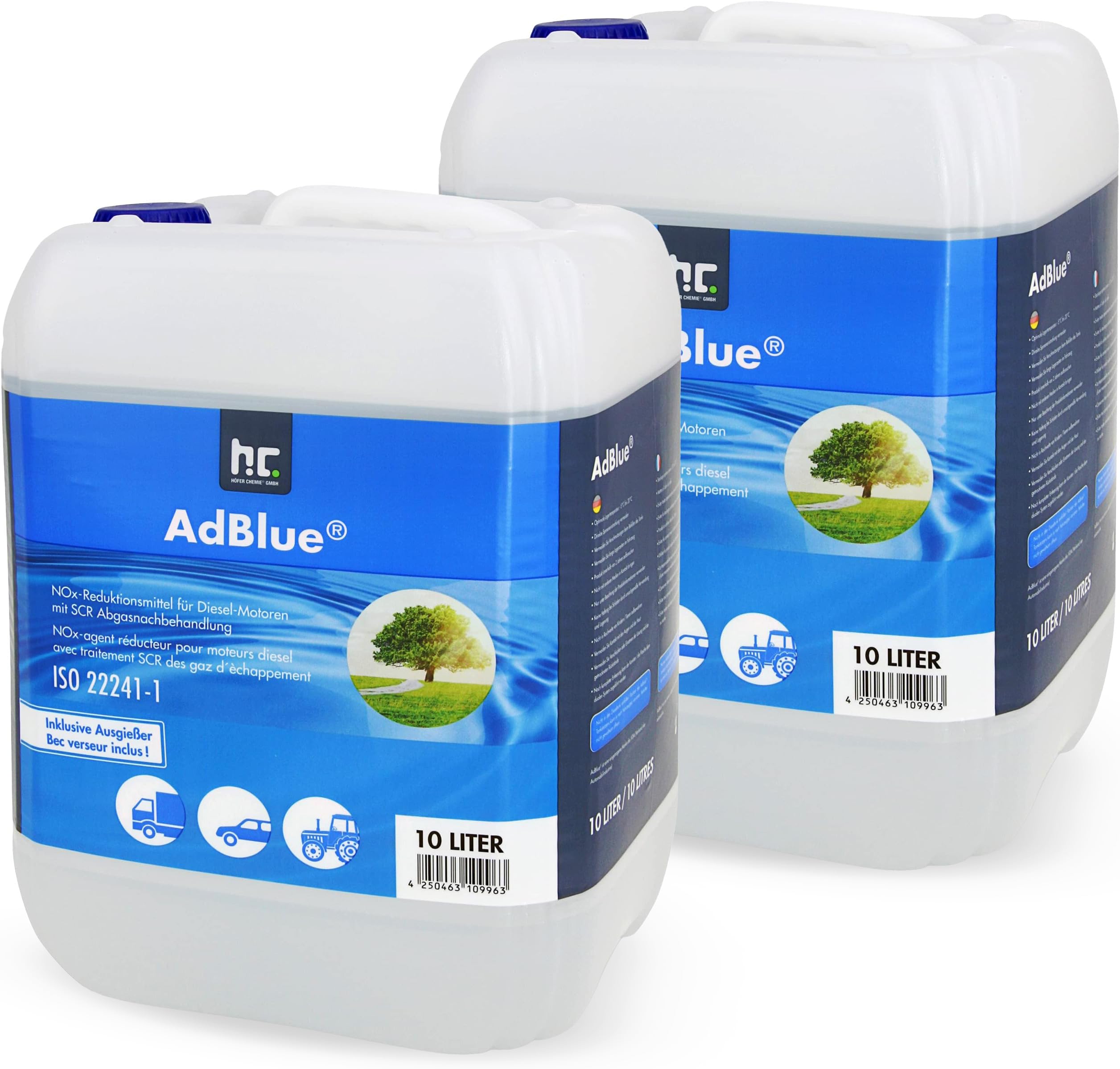 Amazon.fr : TotalEnergies AdBlue Total Clearnox Bidon de 10 litres pour ...